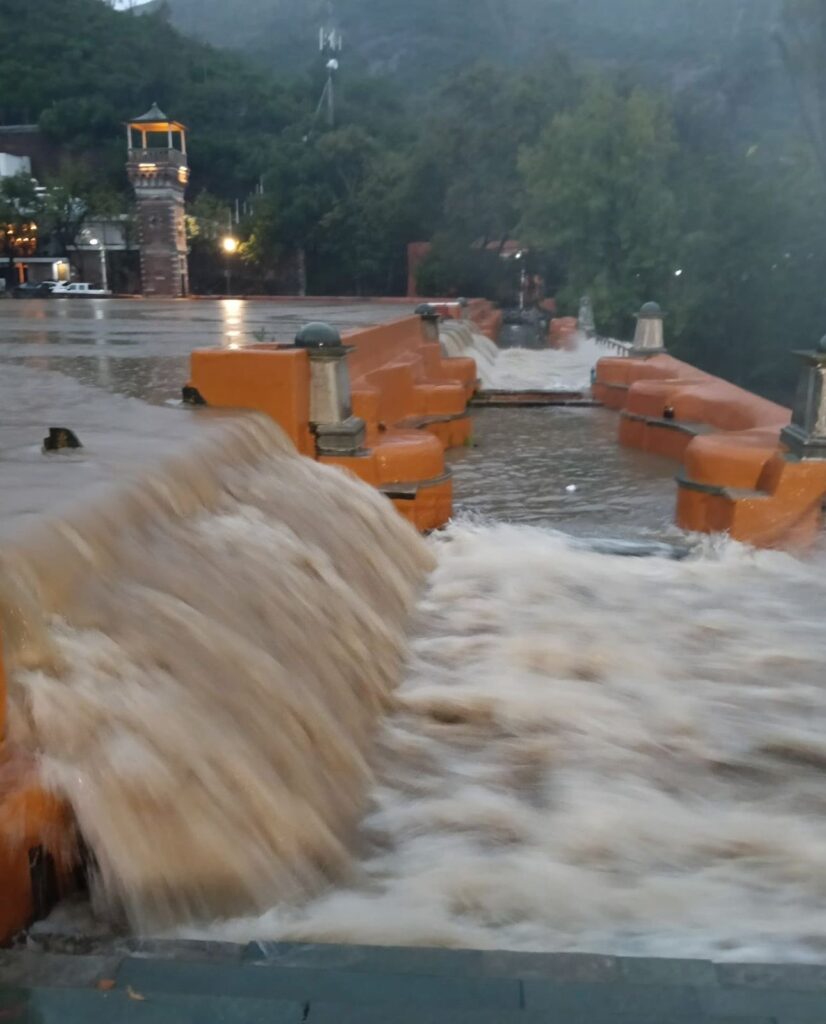 Se desborda la Presa de la Olla en Guanajuato capital por lluvias intensas – Punto Cero Noticias